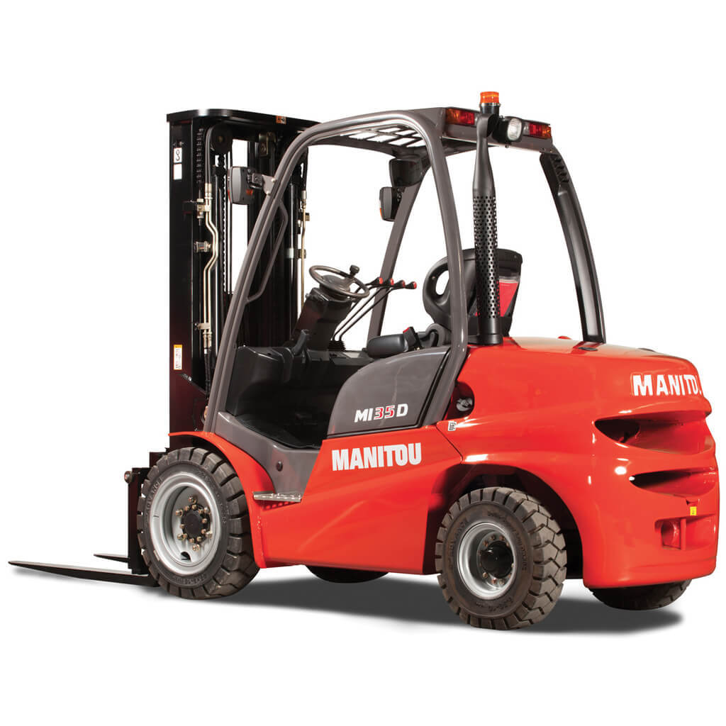 Chariot élévateur diesel Manitou MI35D à vendre-louer sur Nantes, La ...